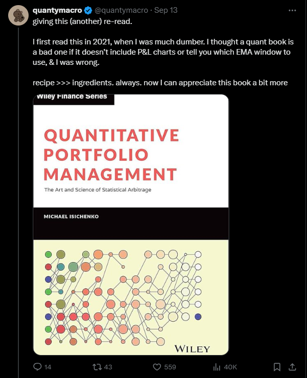 What I Missed When Reading Quantitative Portfolio Management The First ...